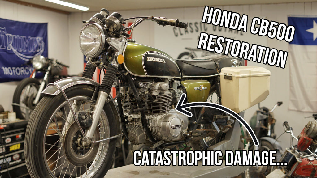 CB500 Restoration: Discovering Engine Damage – Classic Octane