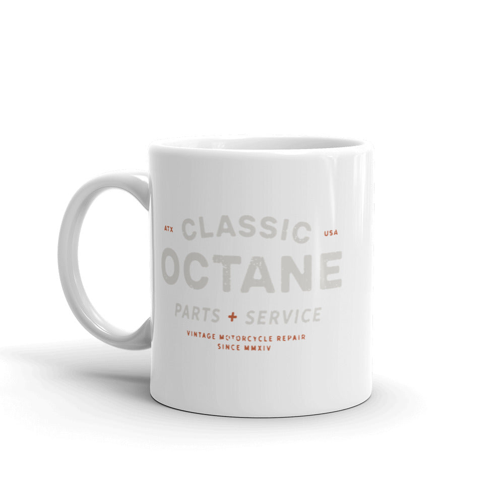 Parts and Service mug – Classic Octane